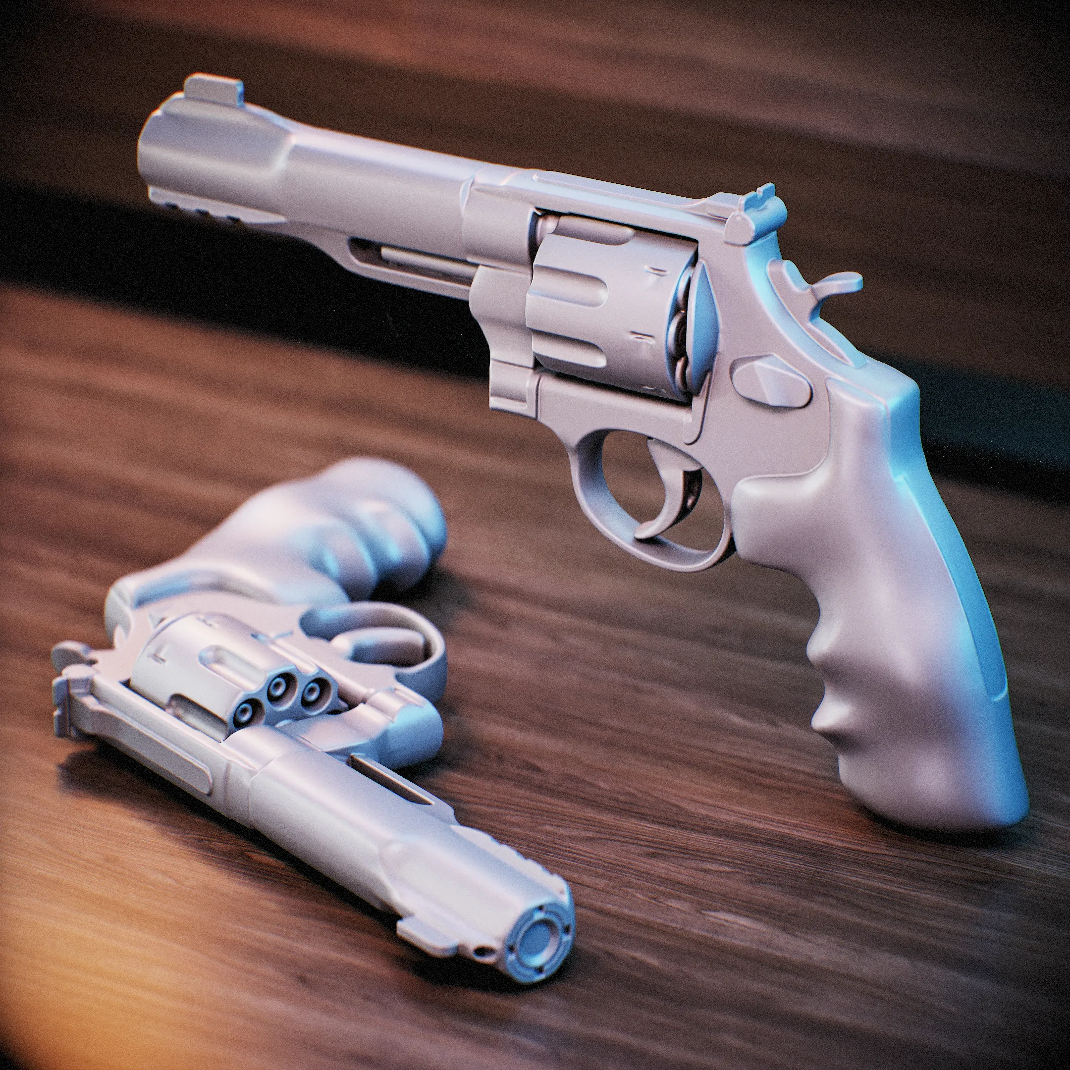 R8 Revolver - Smith & Wesson Model 327 Performance Center M& | 3D ...