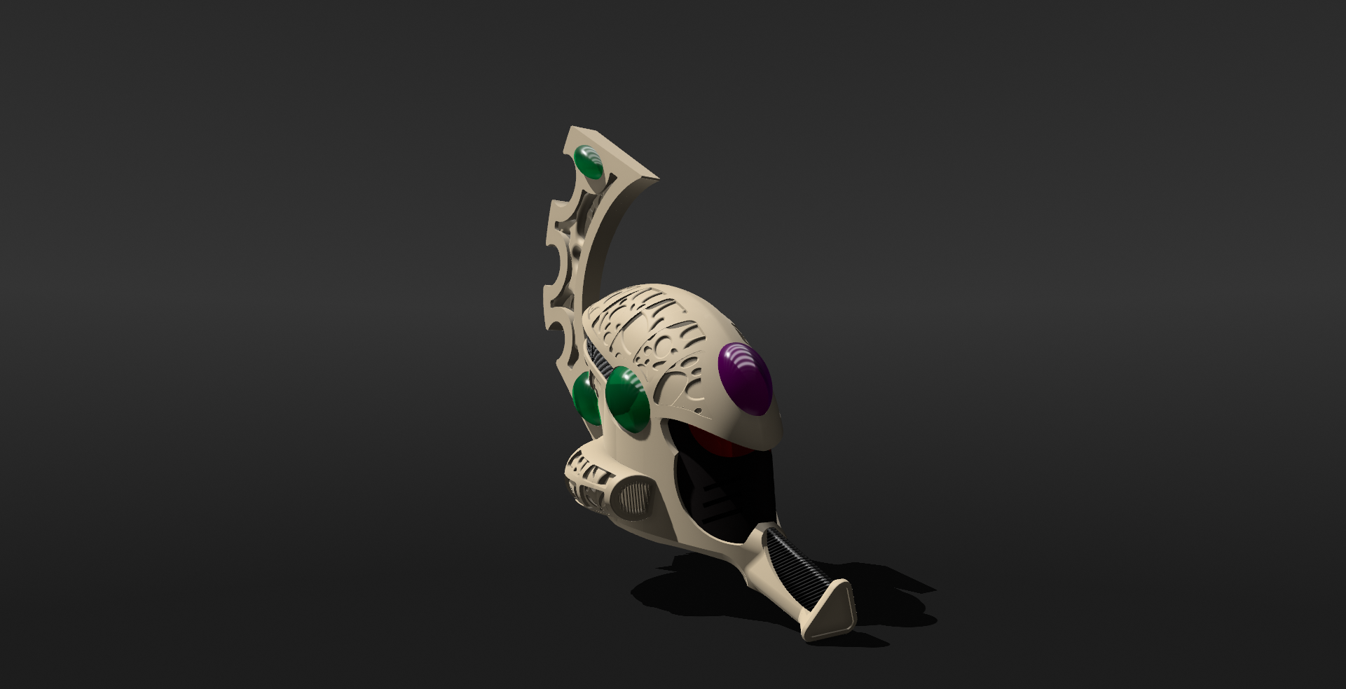 eldar bone helm | 3D-Modelle herunterladen | Creality Cloud