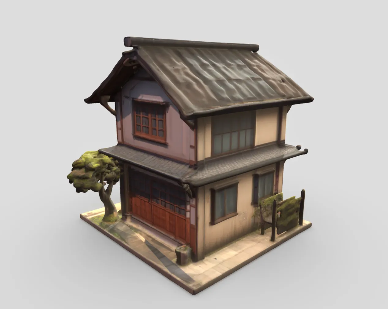 Japanese House | 3D models download | Creality Cloud