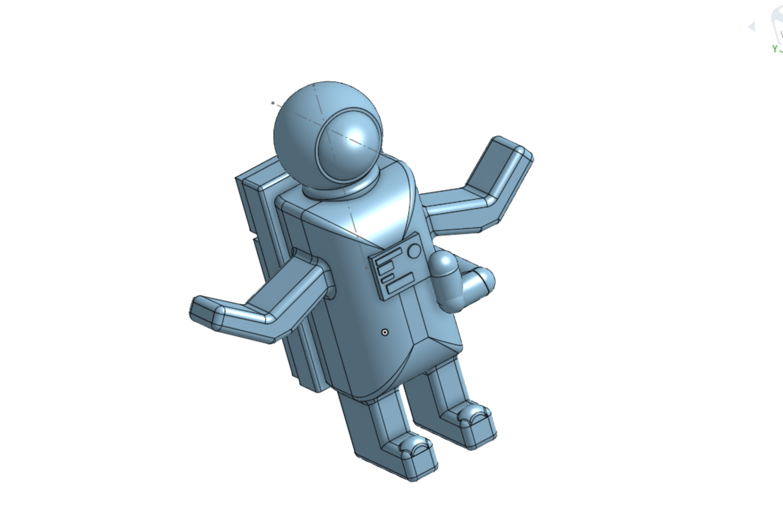 Space Man | 3D-Modelle herunterladen | Creality Cloud