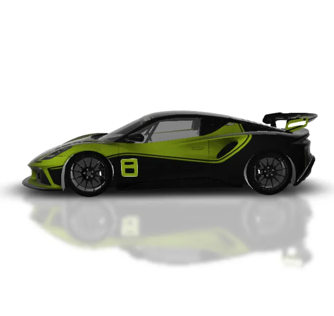 Vehicles & Machinery STL Download - Lotus Emira GT4 2022by 3DCARSALON