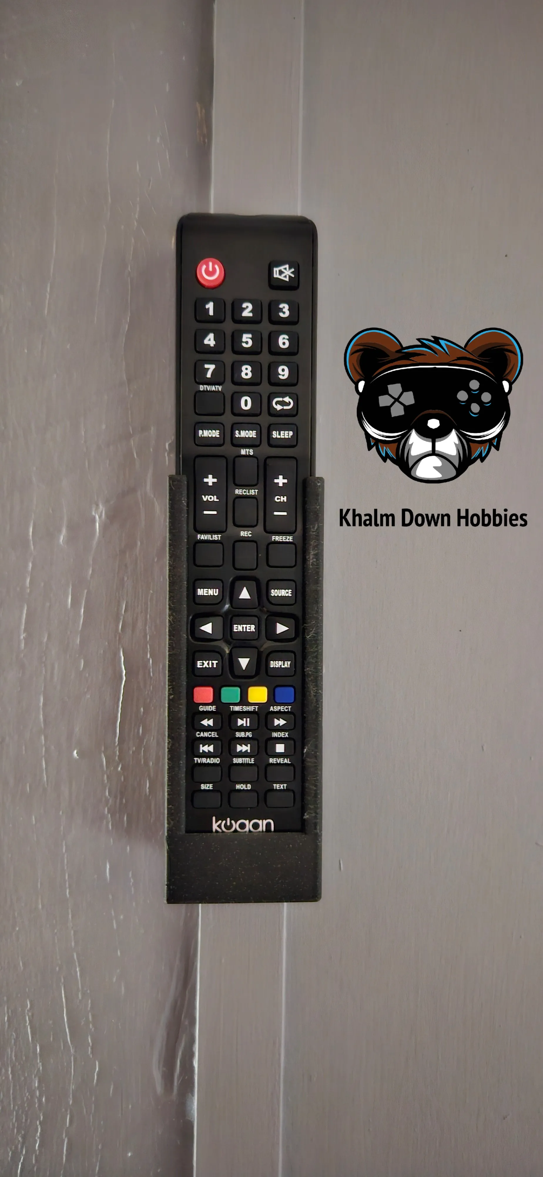 3D 프린터 도면 | 3MF 파일 다운로드 | Kogan QH6000 Remote Control Holder | Creality ...