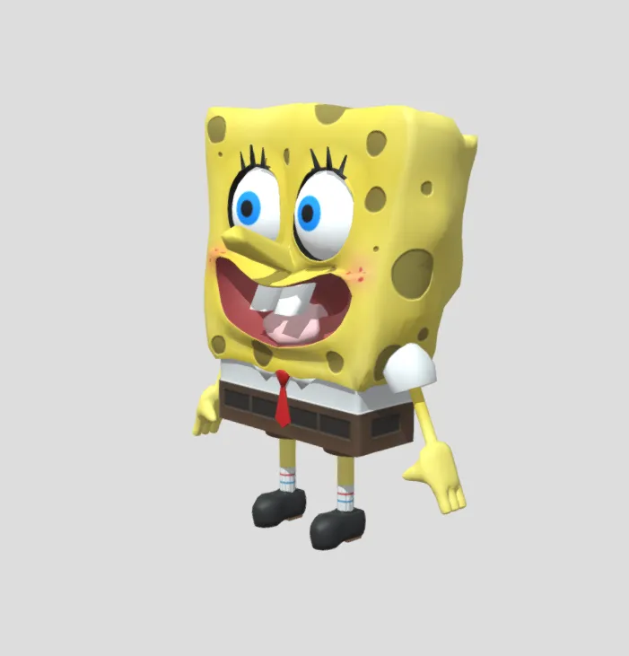 Characters & Creatures STL Download - SpongeBobby neagww
