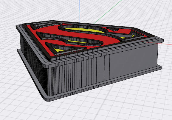 Superman Box | 3D models download | Creality Cloud