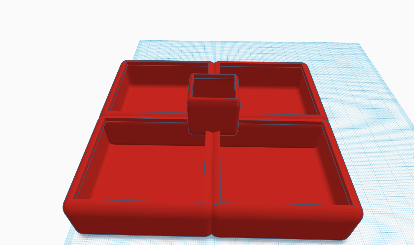 snack trays | 3D models download | Creality Cloud