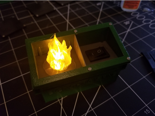 Dumpster Fire - Everything is Fine | 3D models download | Creality Cloud