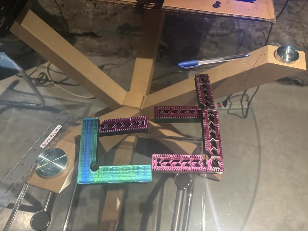 3D Printer Files | 3MF File | Équerre 3x3 inches square rule | Creality ...