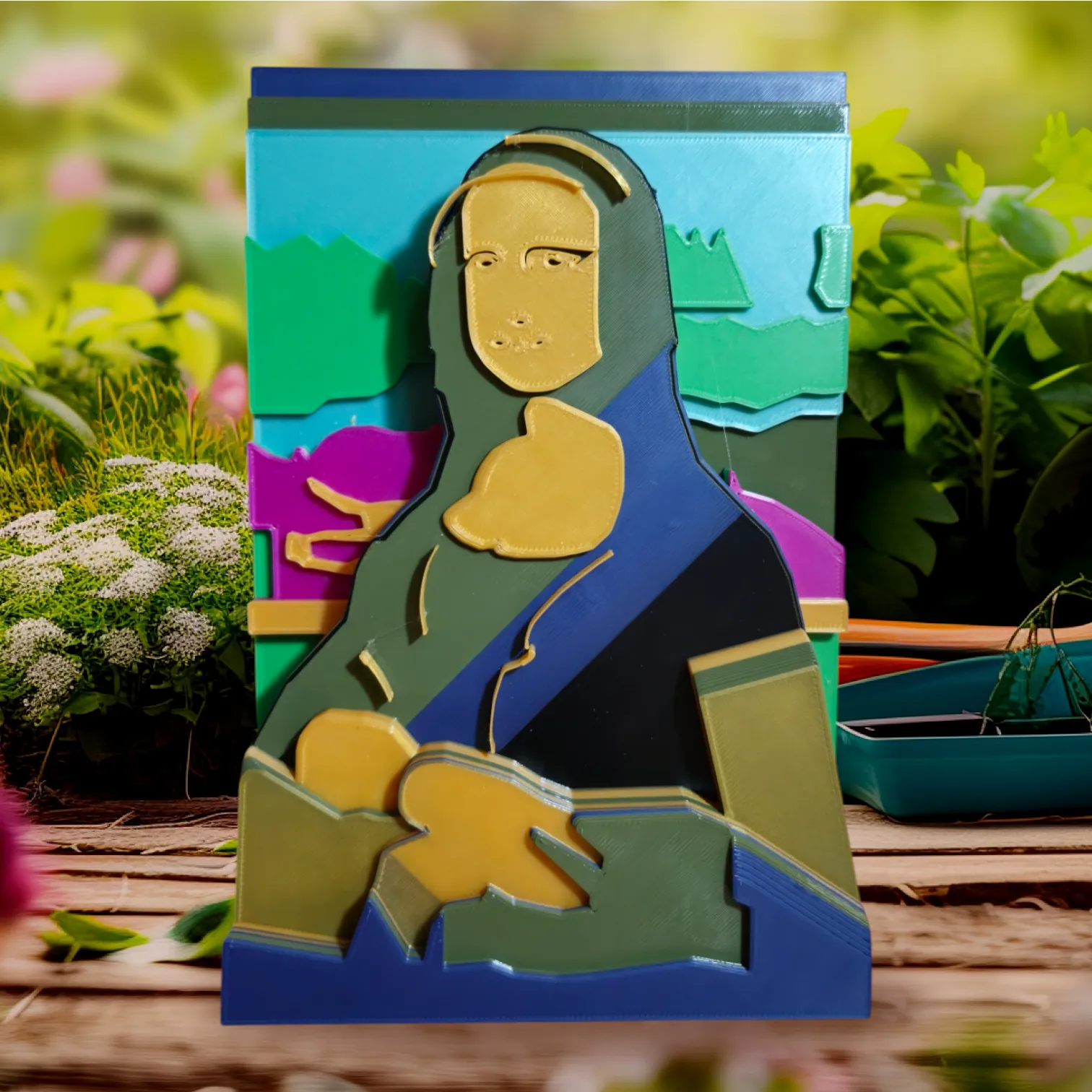 Mona Lisa v2 | 3D models download | Creality Cloud