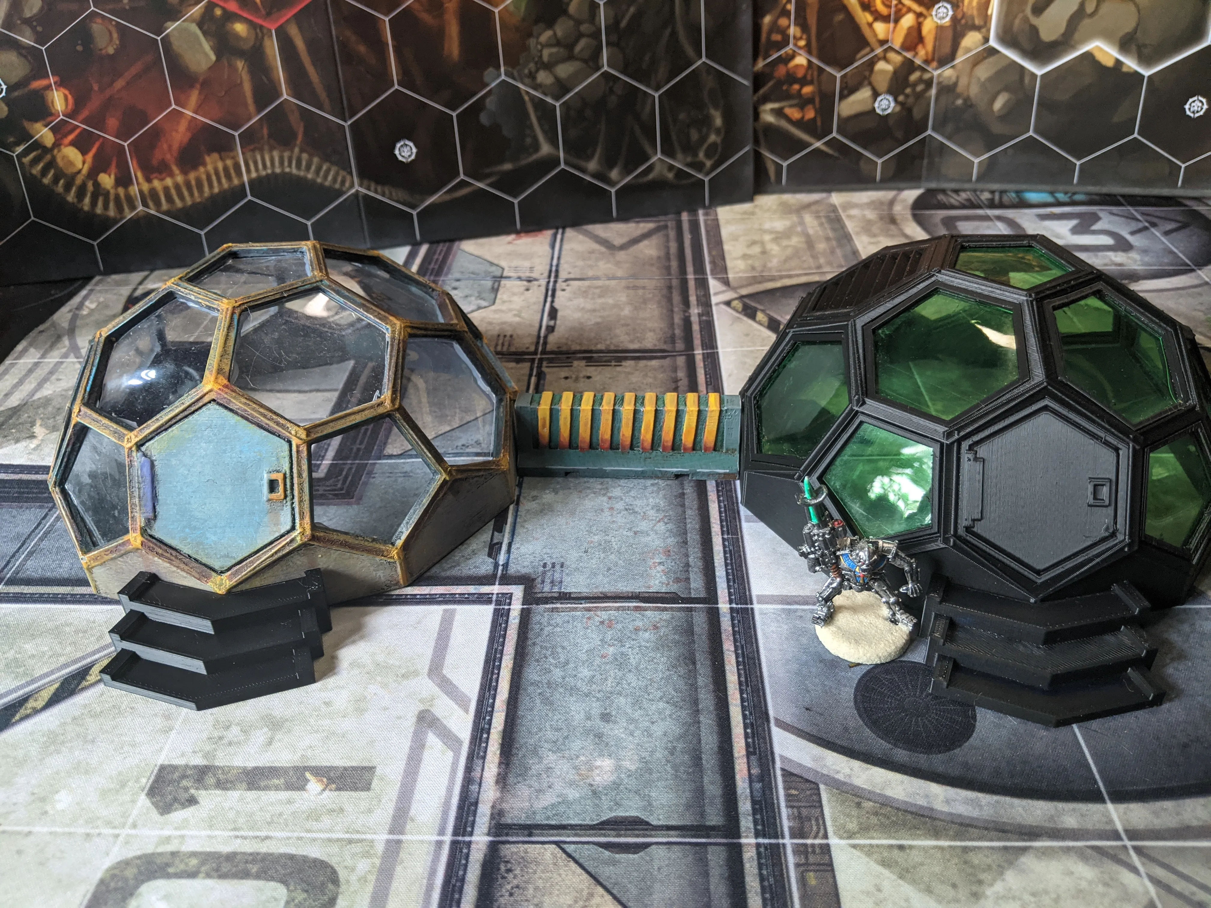 Free Props & Terrain STL Download - Dome Terrainby miniforall