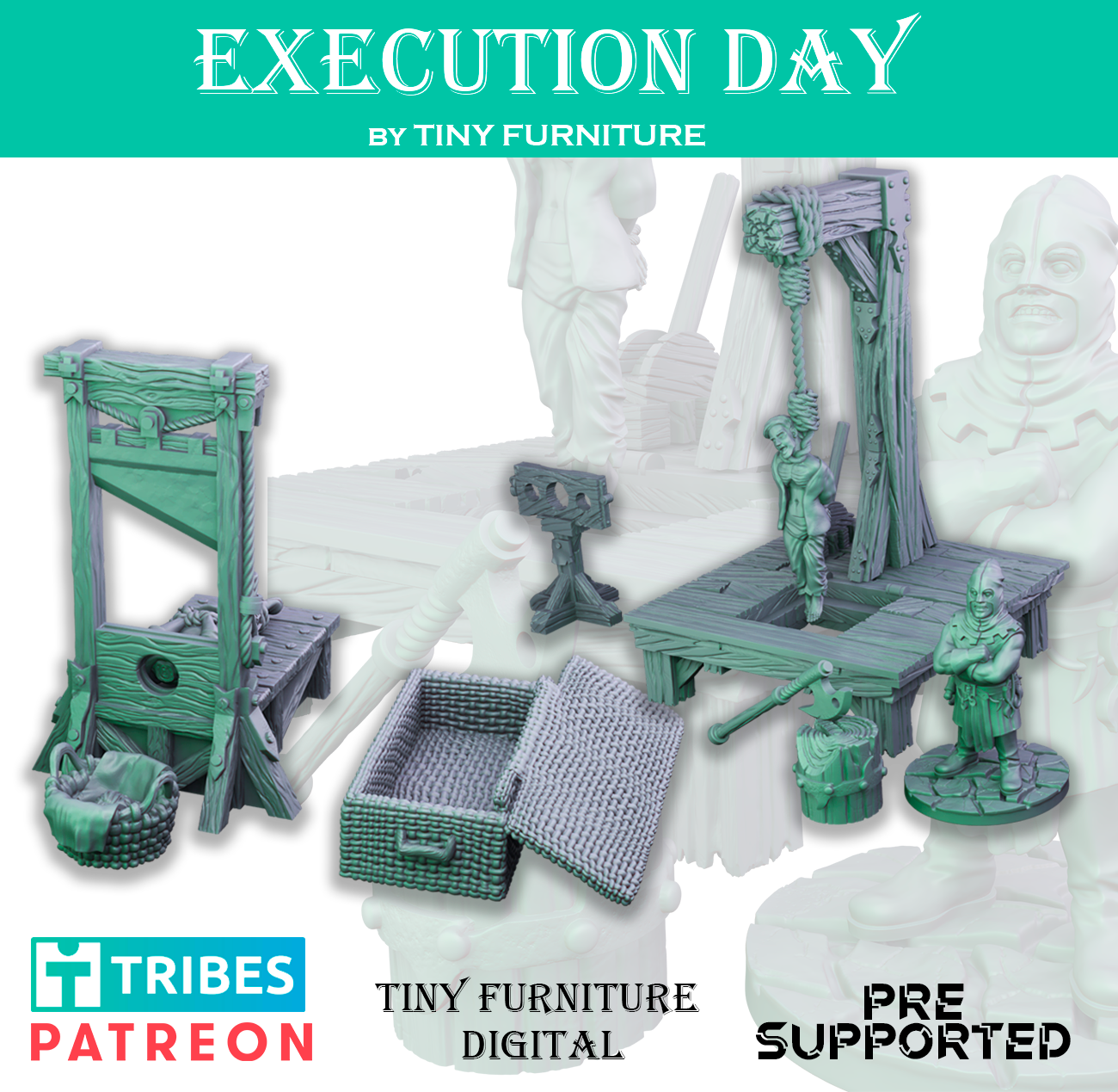 The Execution Day | 3D models download | Creality Cloud