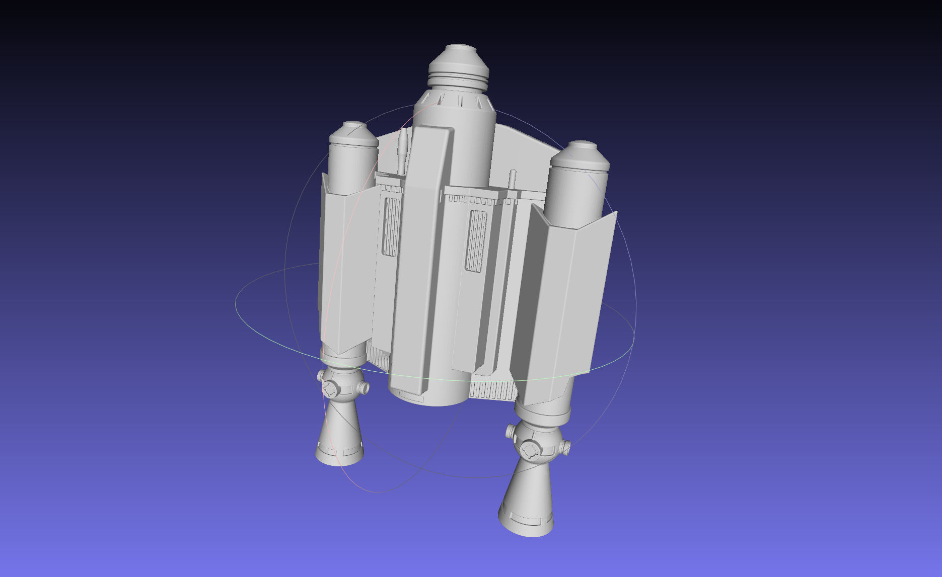 Star Wars Mandalorian Rising Phoenix Jetpack Parts | 3D models download ...