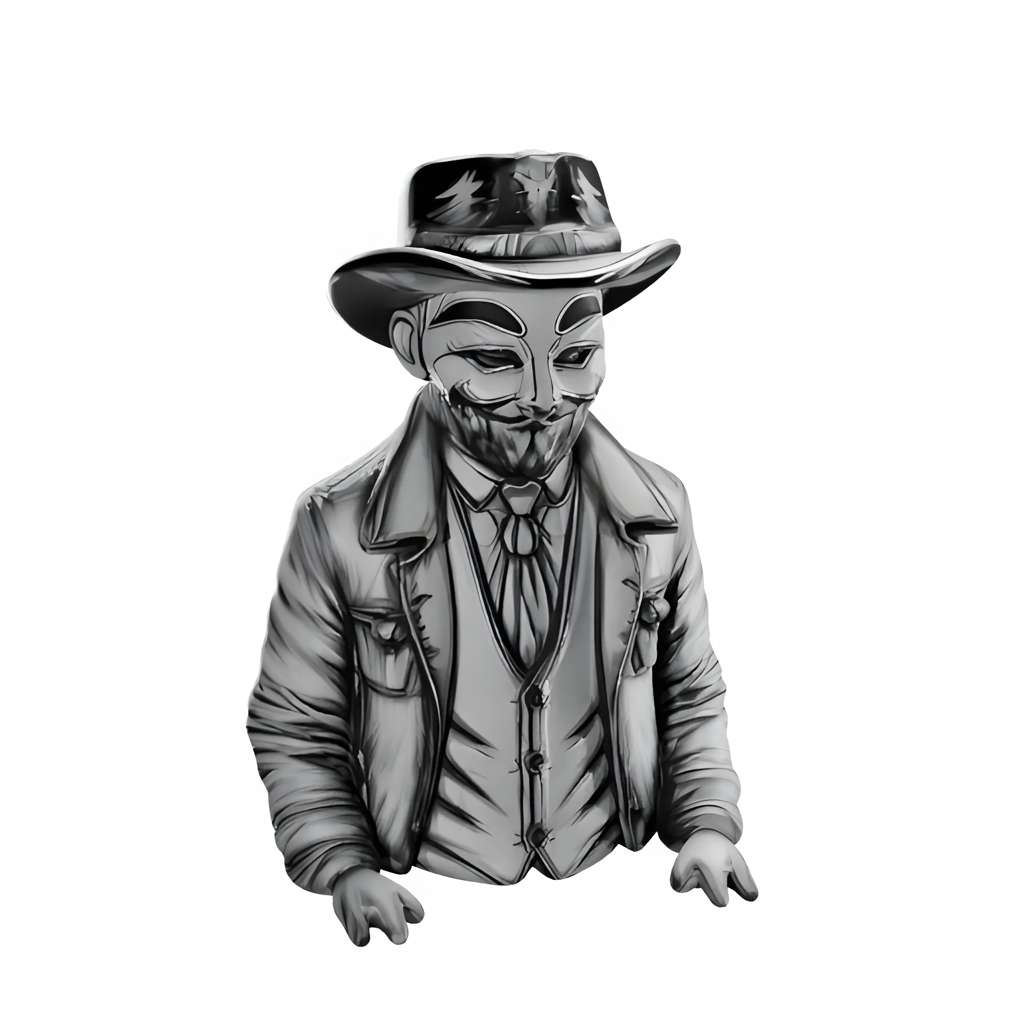Props & Terrain STL Download - Victorian Gentleman Bust Collectionby MR ...