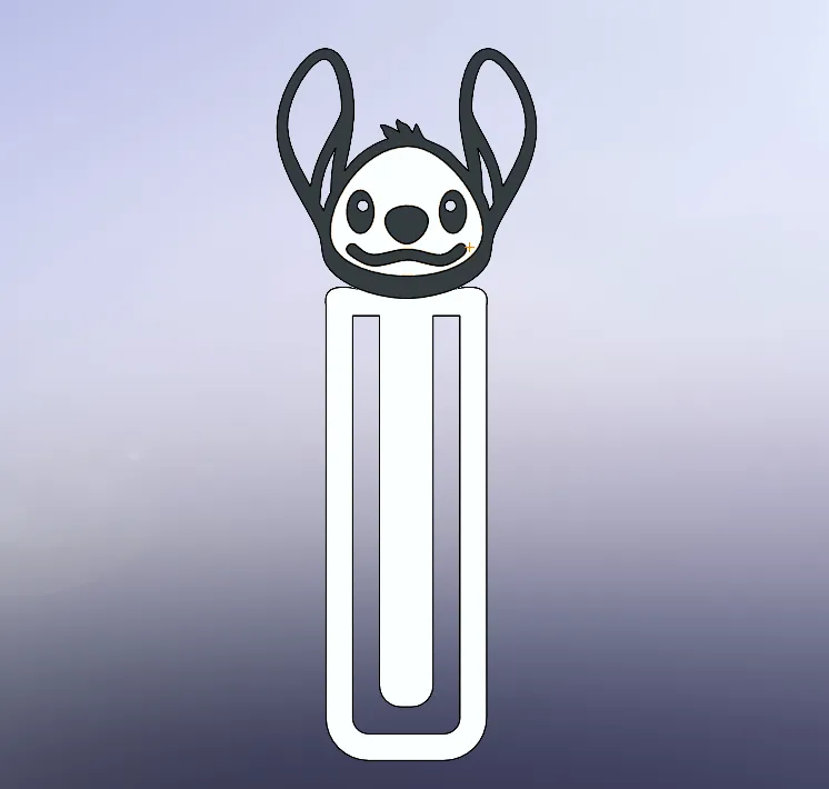 Tools & Spare Parts STL Download - Stitch bookmark Disney characterby ...