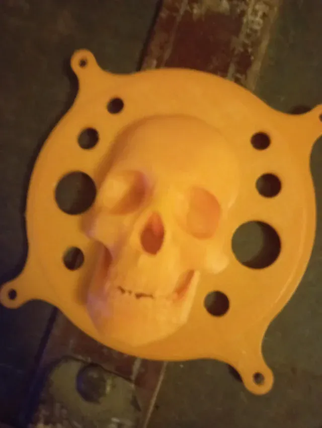3D Printer Files | 3MF File | speed fan computer skull | Creality Cloud