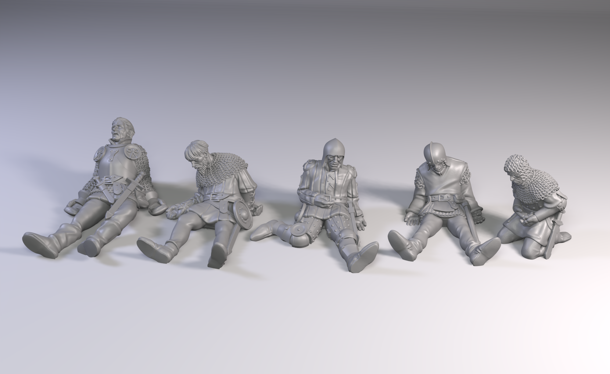 Dead Soldiers v.2 (Harvest of War) | 3D models download | Creality Cloud