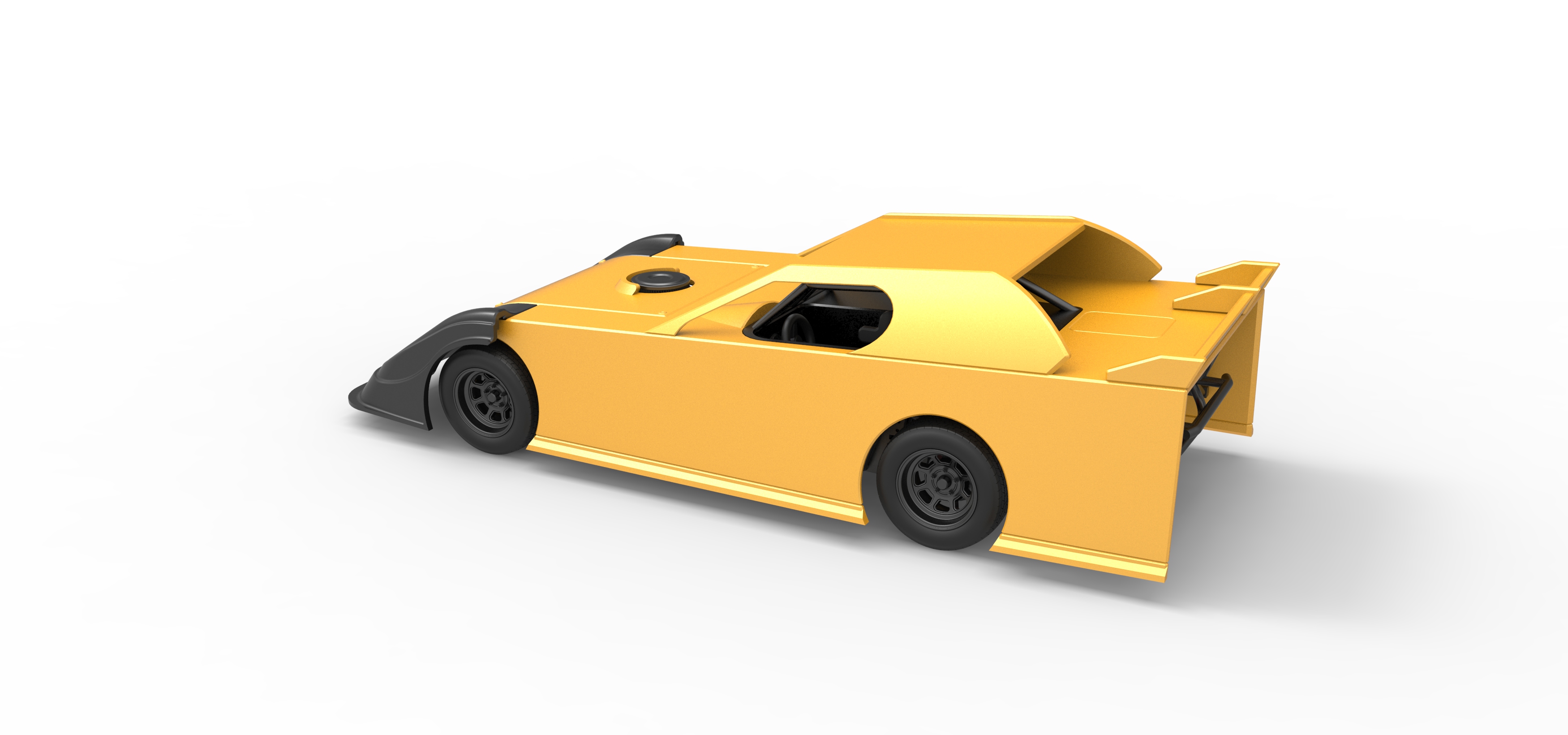 Dirt Modified Super stock car Scale 1:25 | 3D models download ...