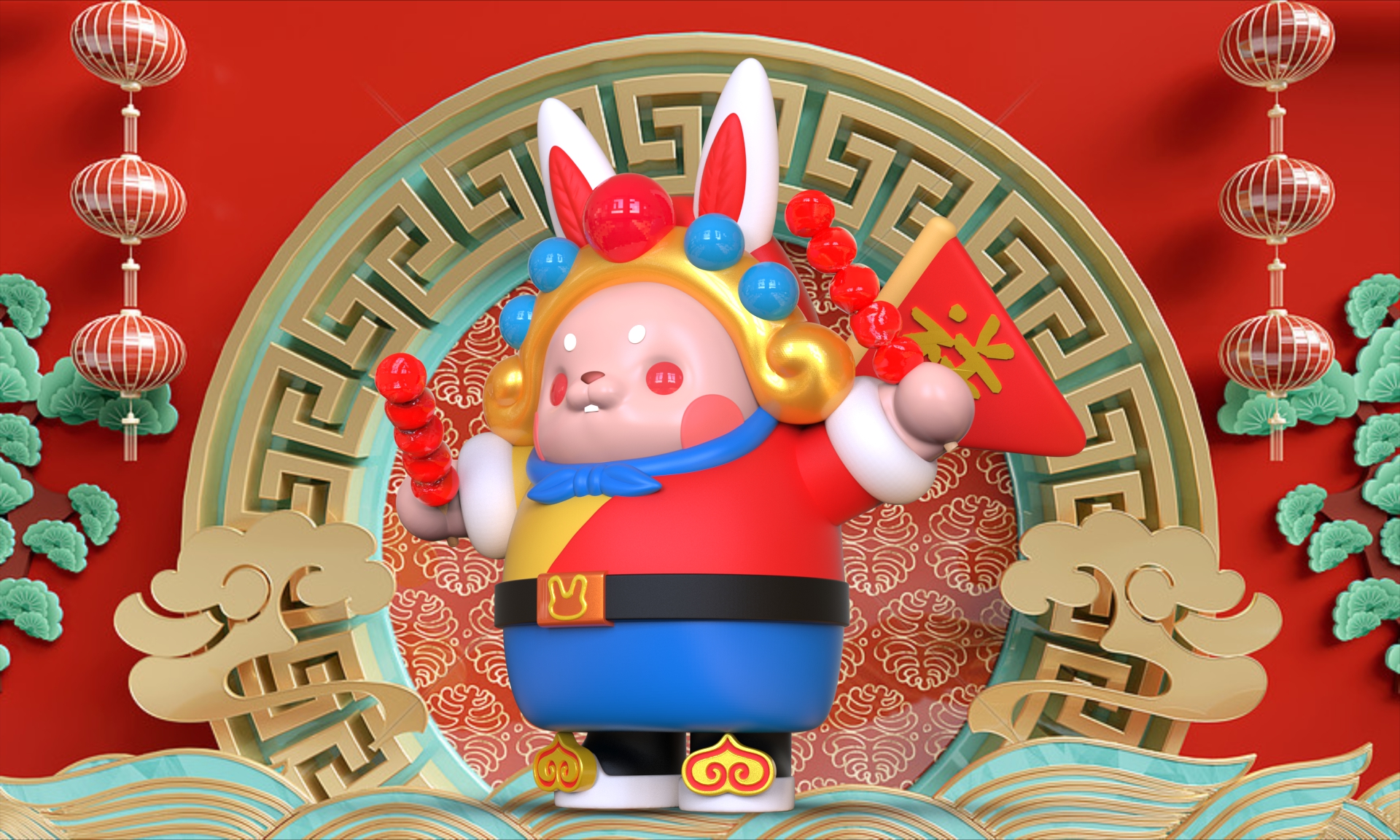 clay rabbit for the Mid-Autumn Festival | 3D models download | Creality ...