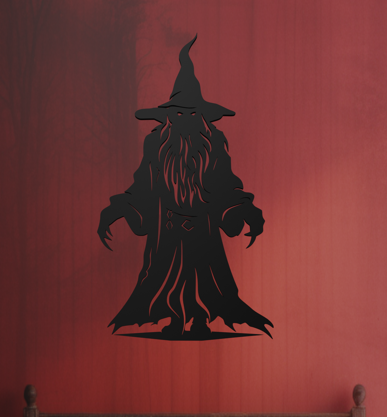 Wizard Wall Art | 3D models download | Creality Cloud