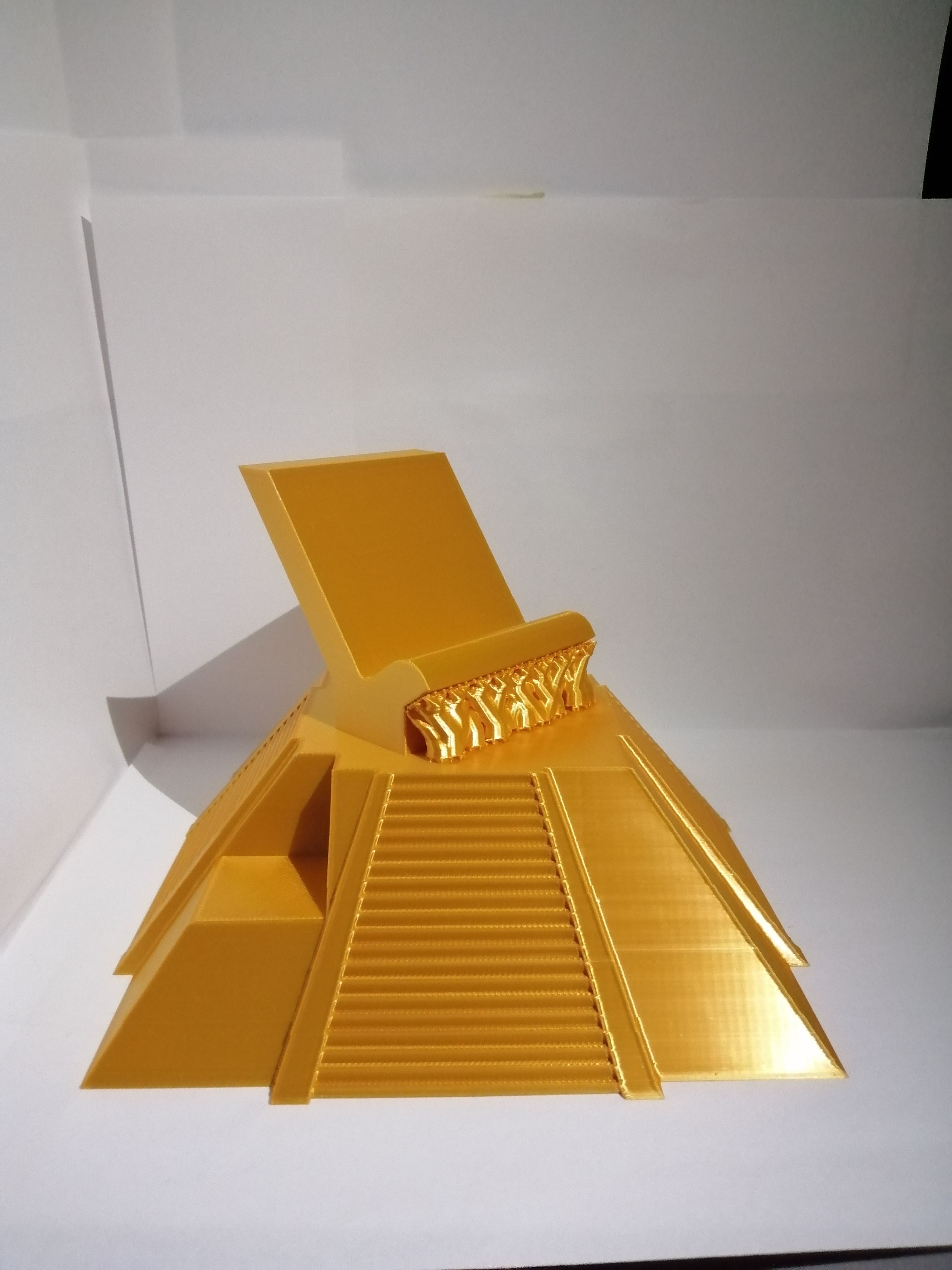 Aztec Pyramid Controller Holder | 3D models download | Creality Cloud