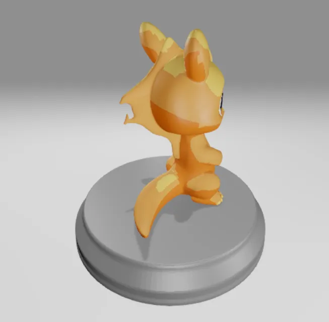 Characters & Creatures STL Download - Cute Little Dragonby Cad Kings