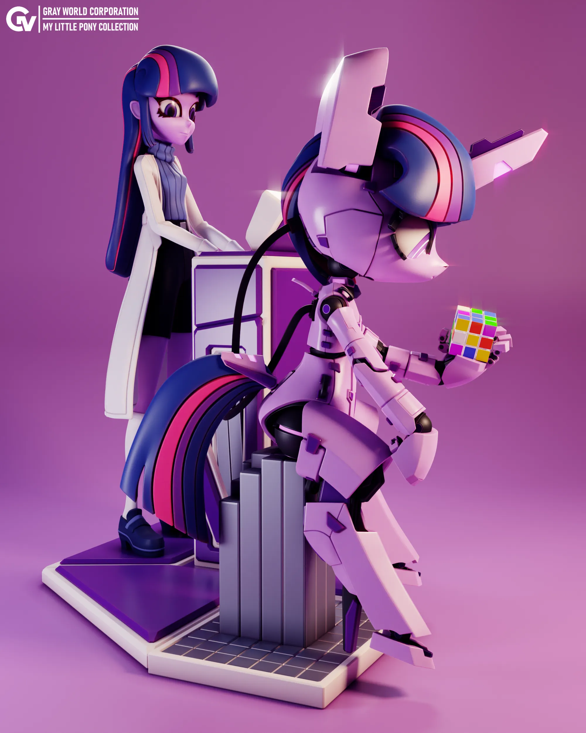 Miniatures STL Download - Twilight Sparkle "EG+Bot" | My Little Ponyby ...