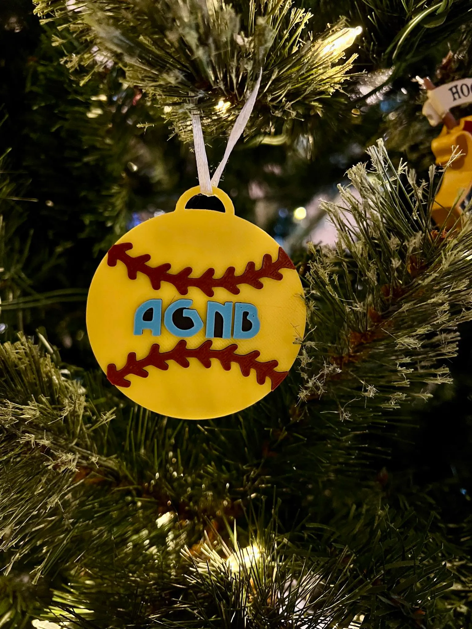 customizable softball/baseball ornaments | 3D models download ...