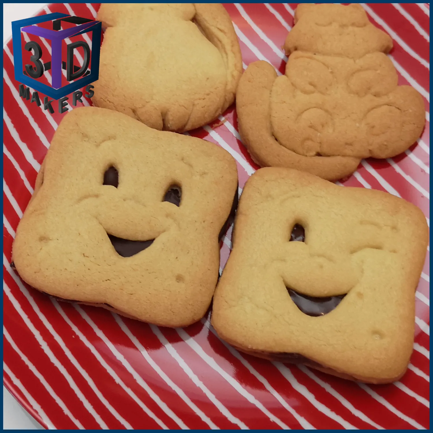 Board Games & Card Games STL Download - BN cookie cutterby GT 3D Makers