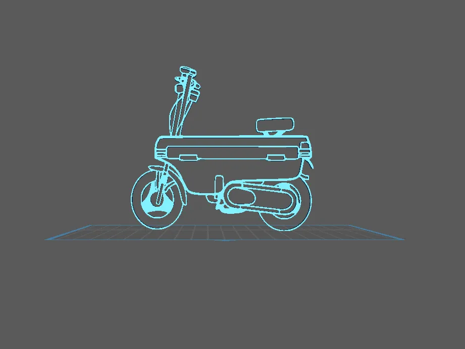 Honda - Motocompo | 3D модели скачать | Creality Cloud