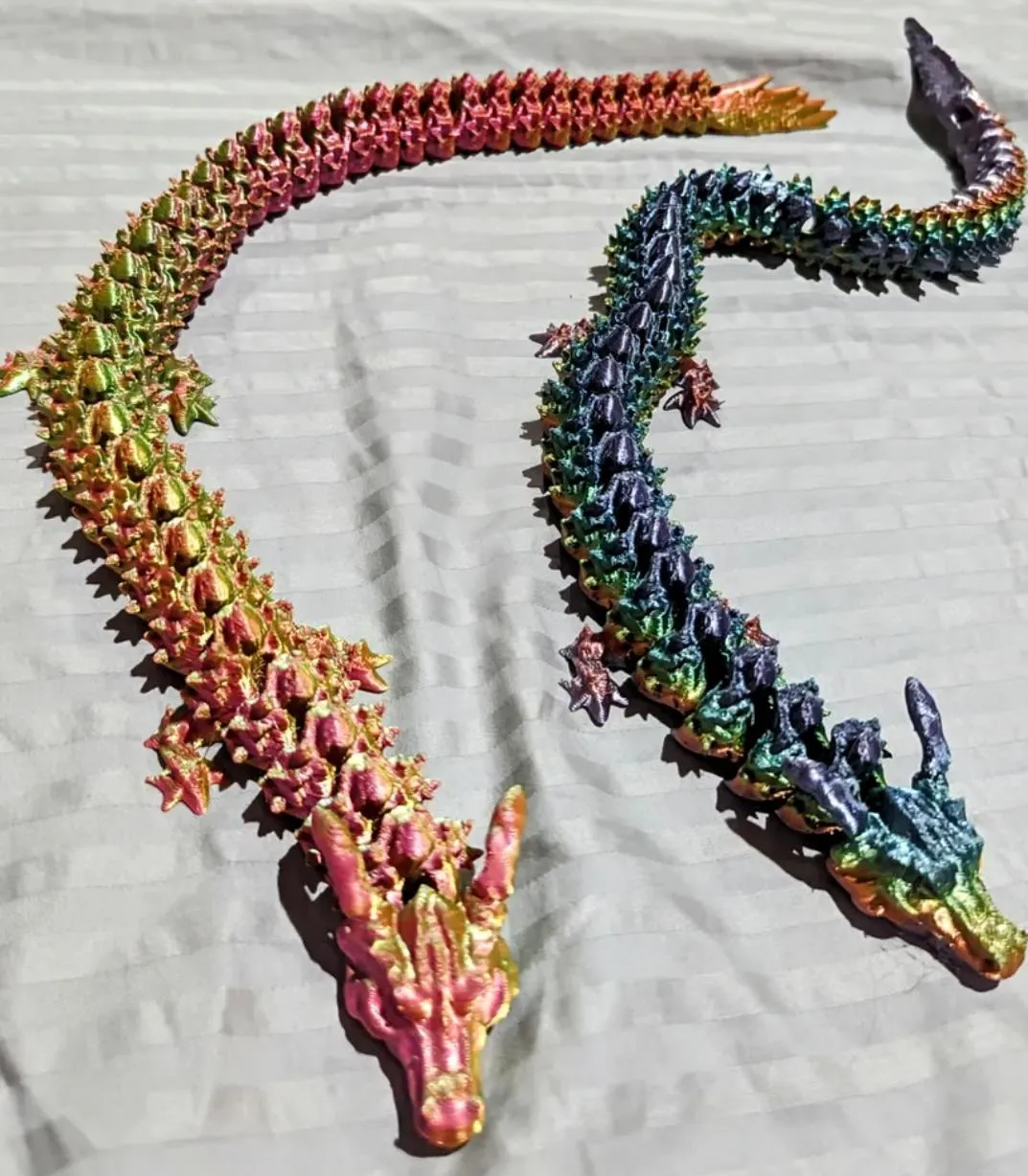 Characters & Creatures STL Download - Articulated Dragonby Redd John