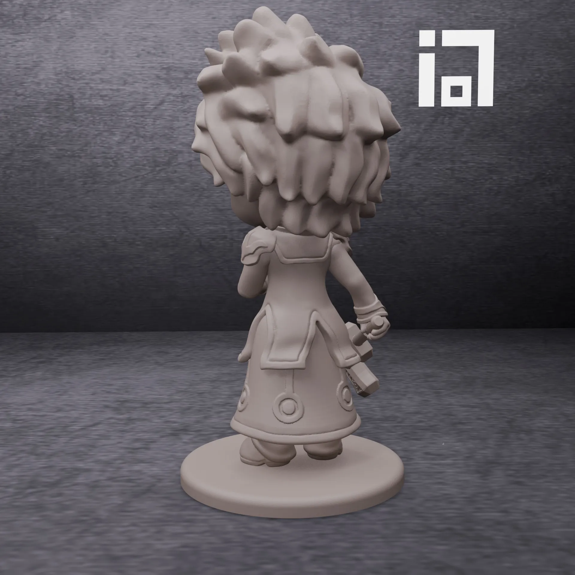 Free Other STL Download - High Priest (Male) (Ragnarok Online)by Lio3D ...