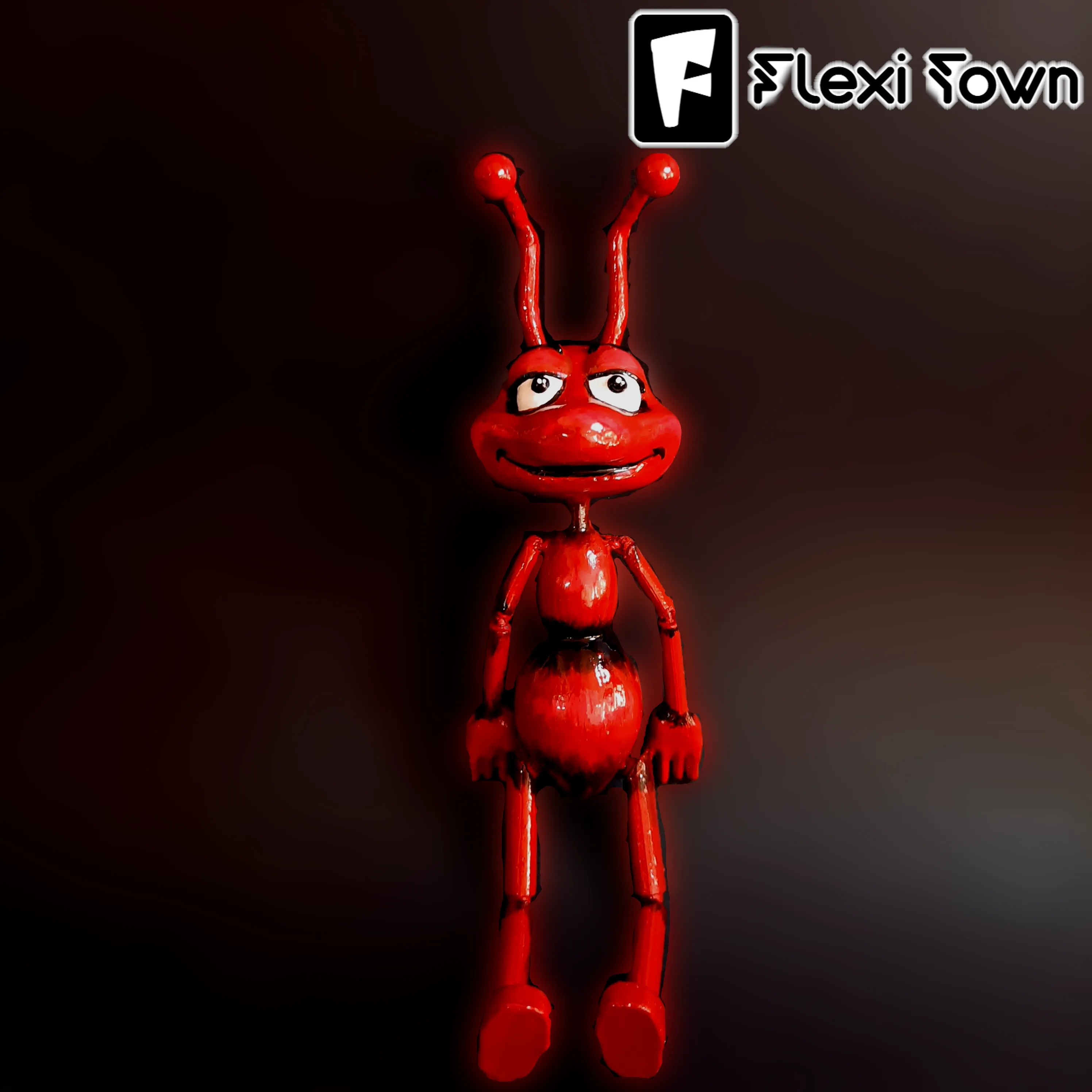 Flexi Print-in-Place the Ant | 3D-Modelle herunterladen | Creality Cloud