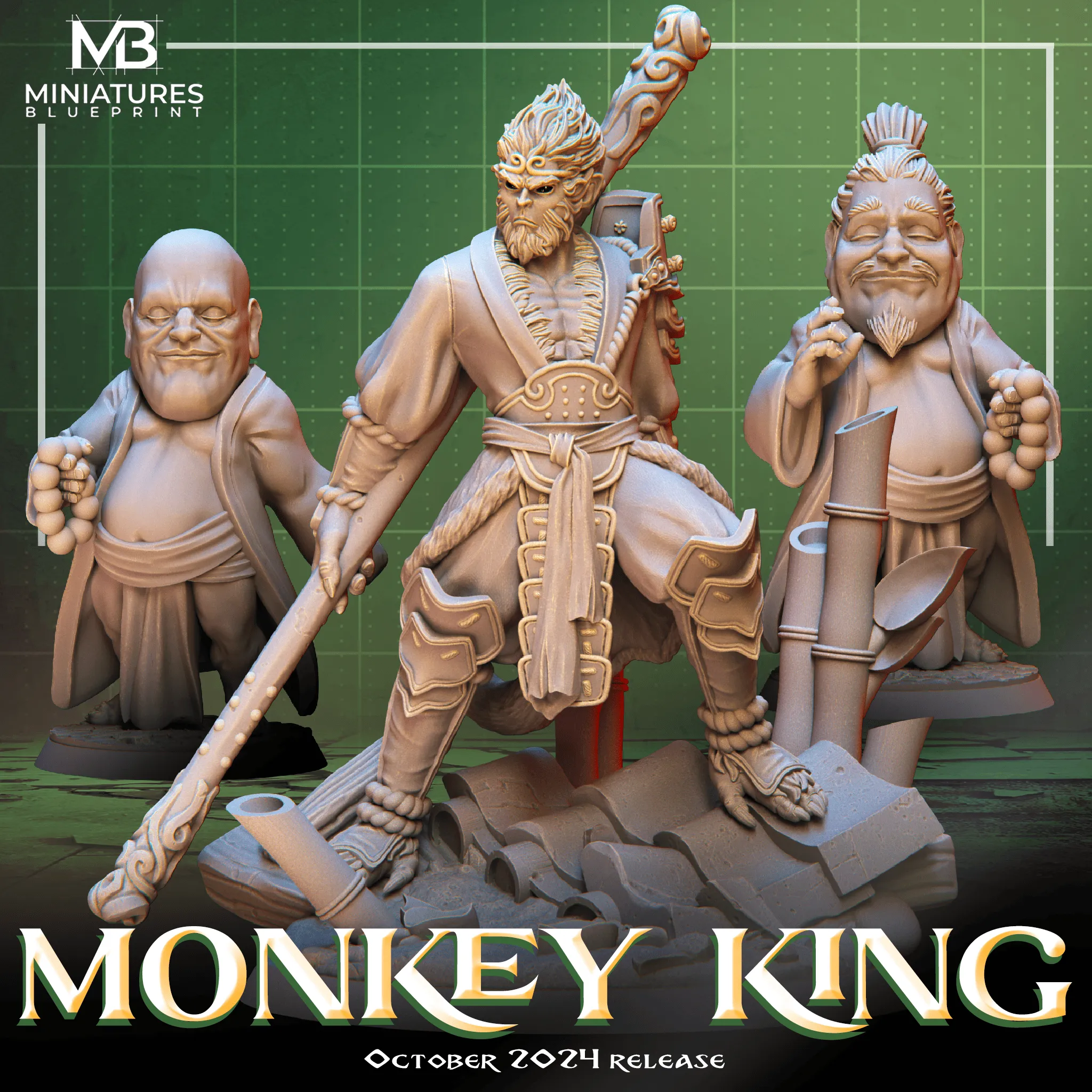 Monkey King - PACK | 3D modeller indir | Creality Bulutu
