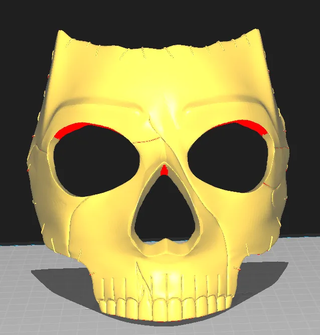 3D Printer Files | 3MF File | SKULL MASK | Creality Cloud