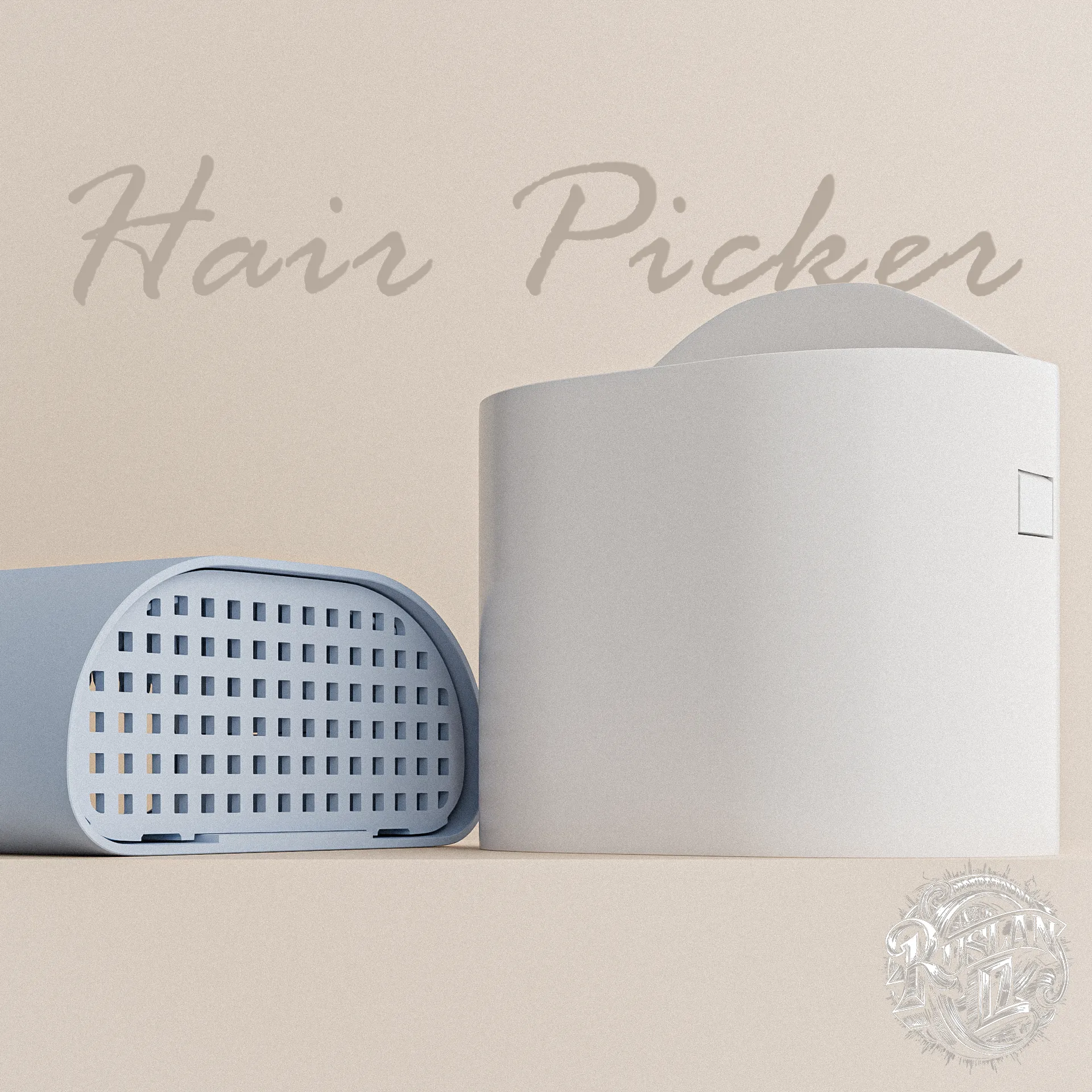 Tools & Spare Parts STL Download - Hair Picker #RoZby RuslanOz