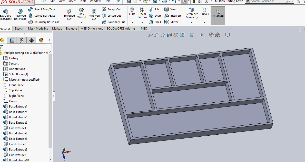 Multiple sorting box 2 | 3D models download | Creality Cloud