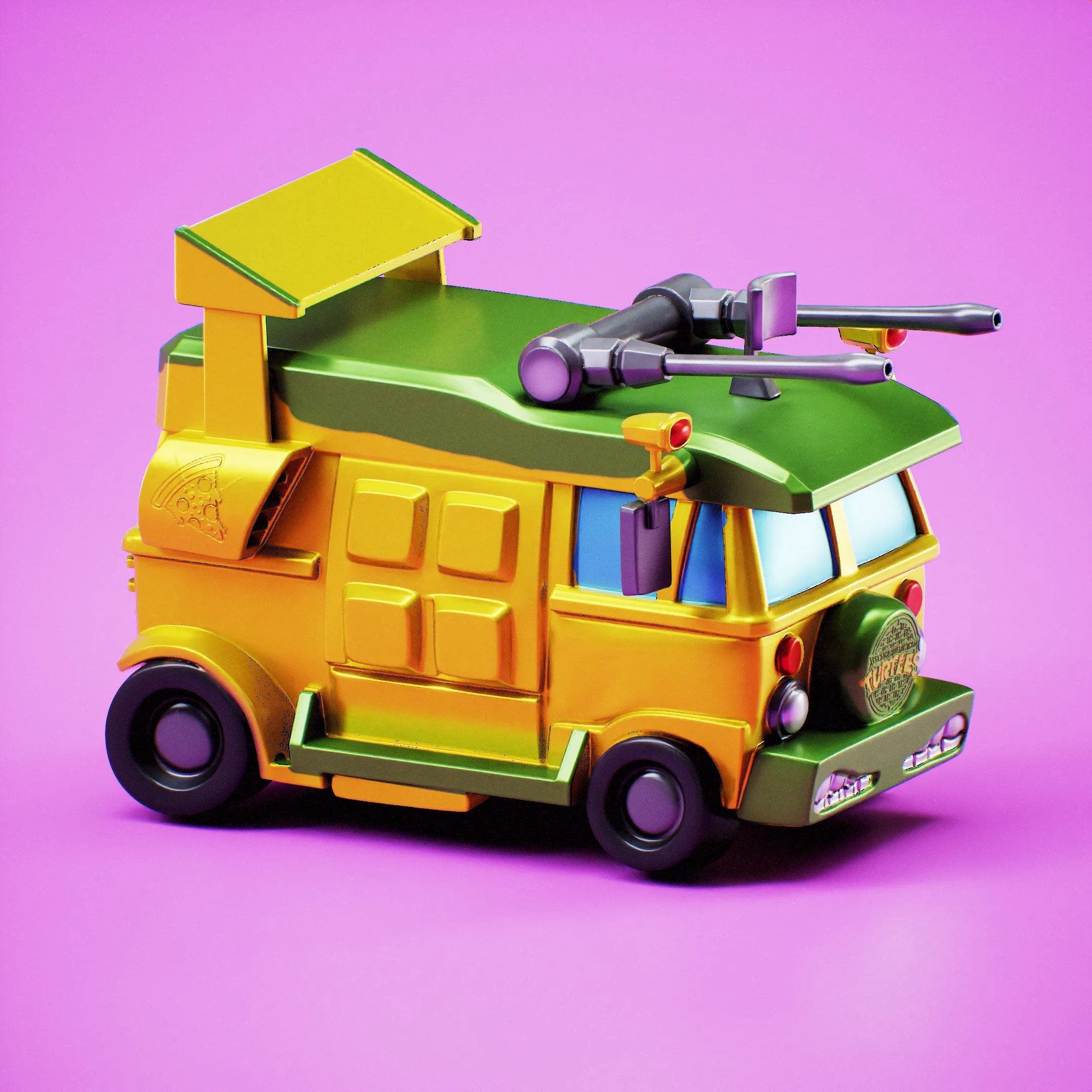 Vehicles & Machinery STL Download - Teenage Mutant Ninja Turtles ...