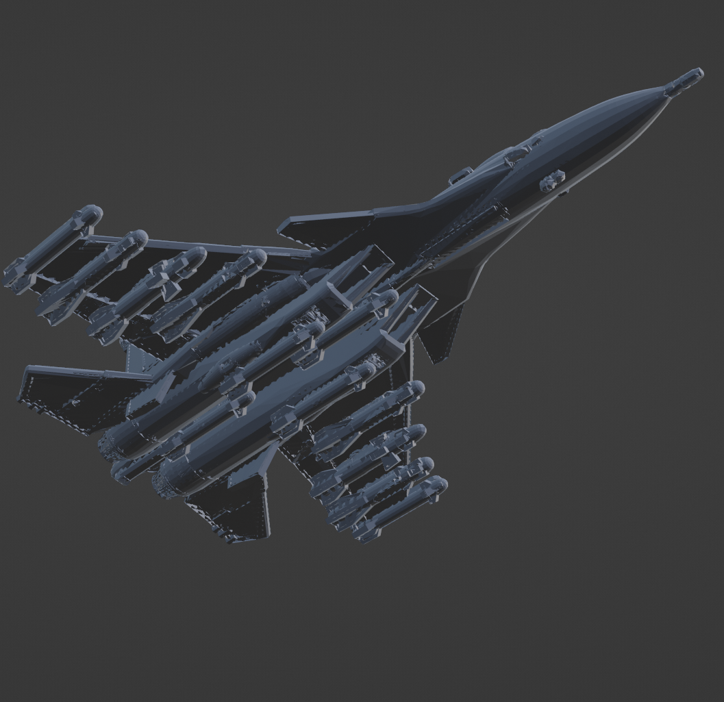 SU-33 Fighter Jet | 3D models download | Creality Cloud
