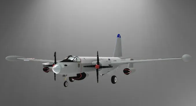 Drones & Aircraft STL Download - Lockheed P-2 Neptune STLby Applin 3D ...