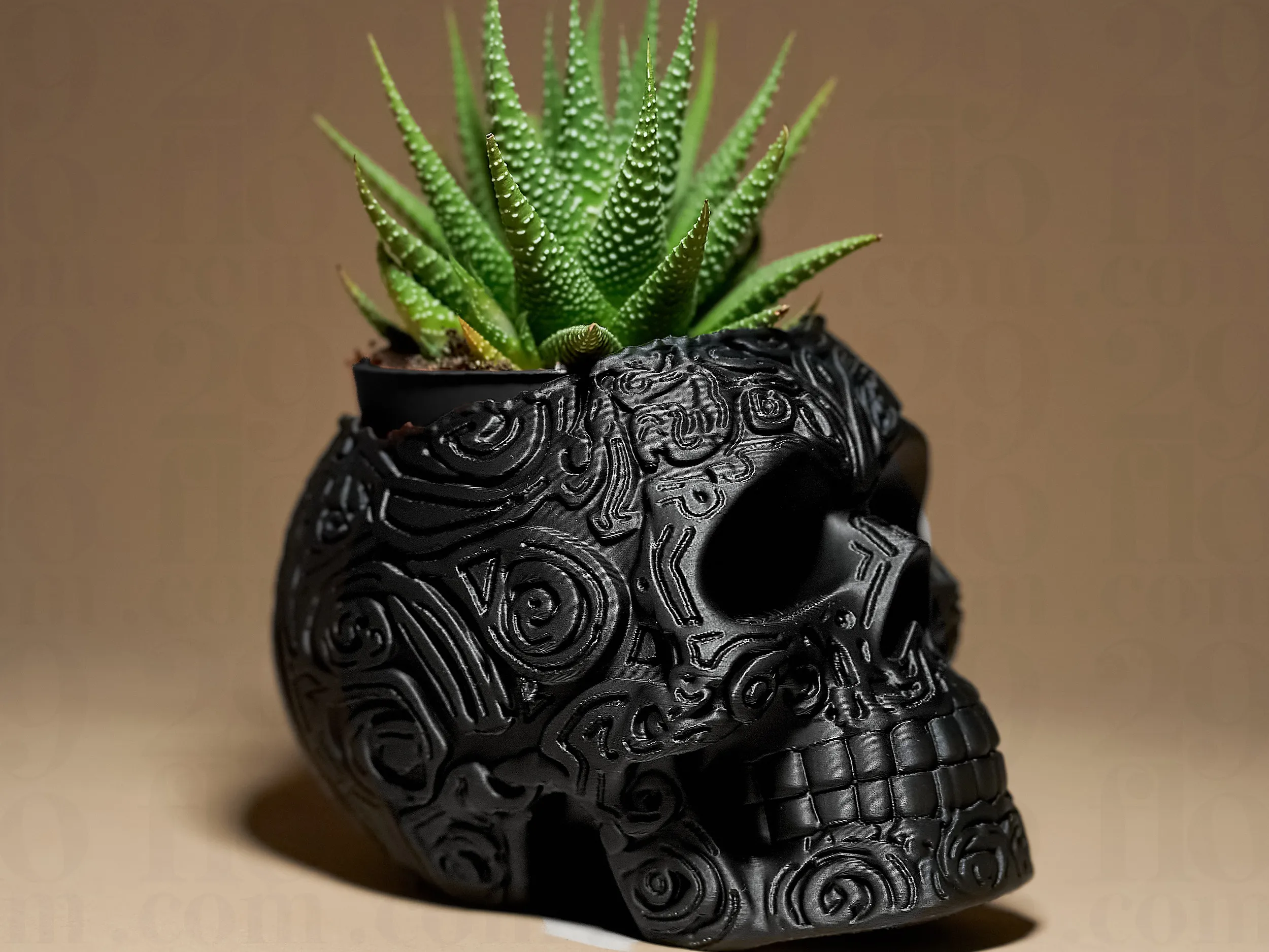 3D Printer Files | 3MF File | Skull Shaper Pot/Planter Cover | Creality ...