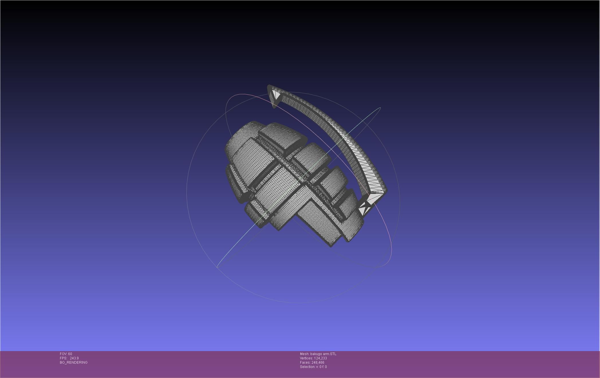 My Hero Academia Bakugo Arm Grenade | 3D models download | Creality Cloud