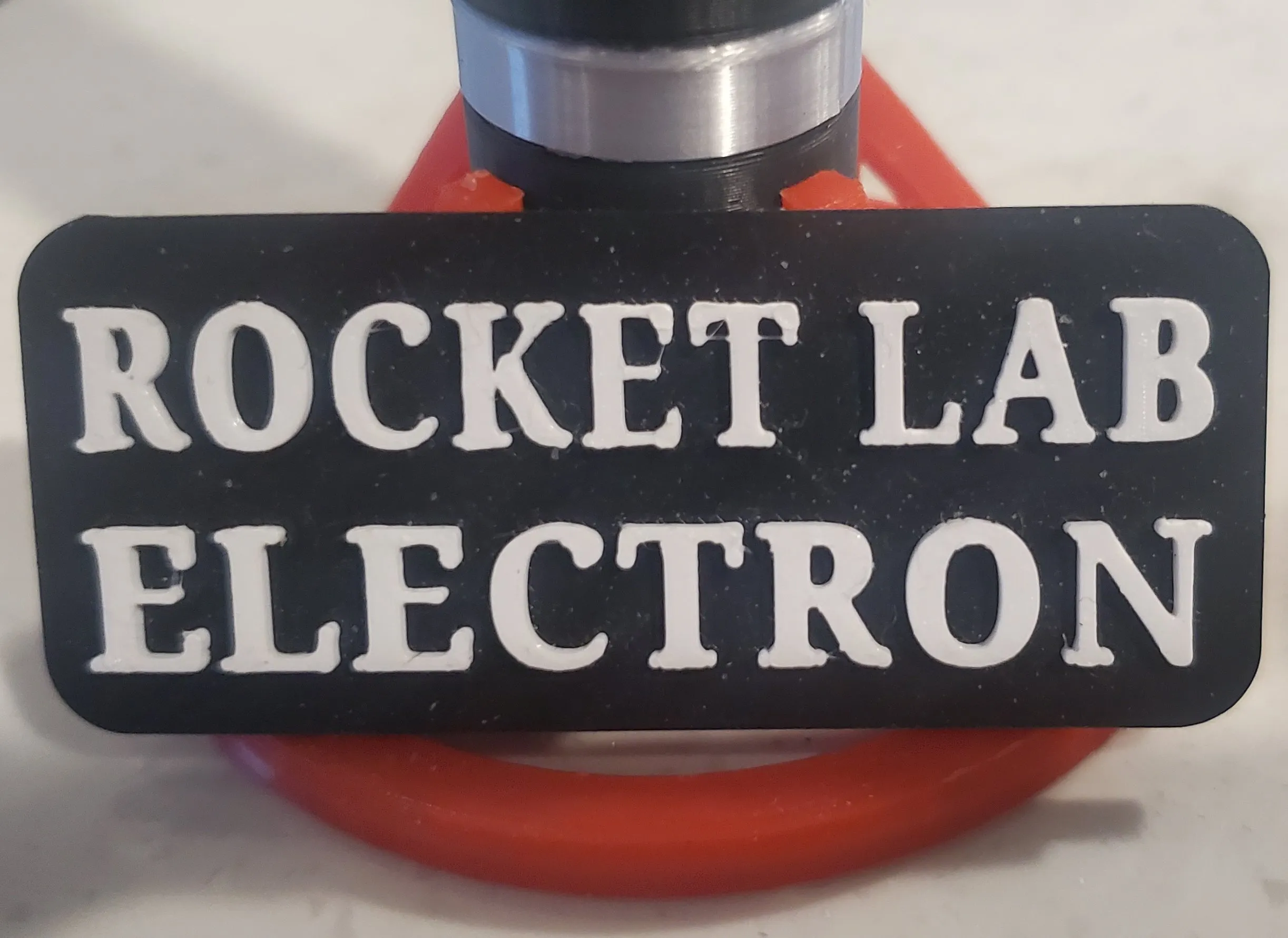 3D Printer Files | 3MF File | Rocket Lab Electron Name Plate v3 ...