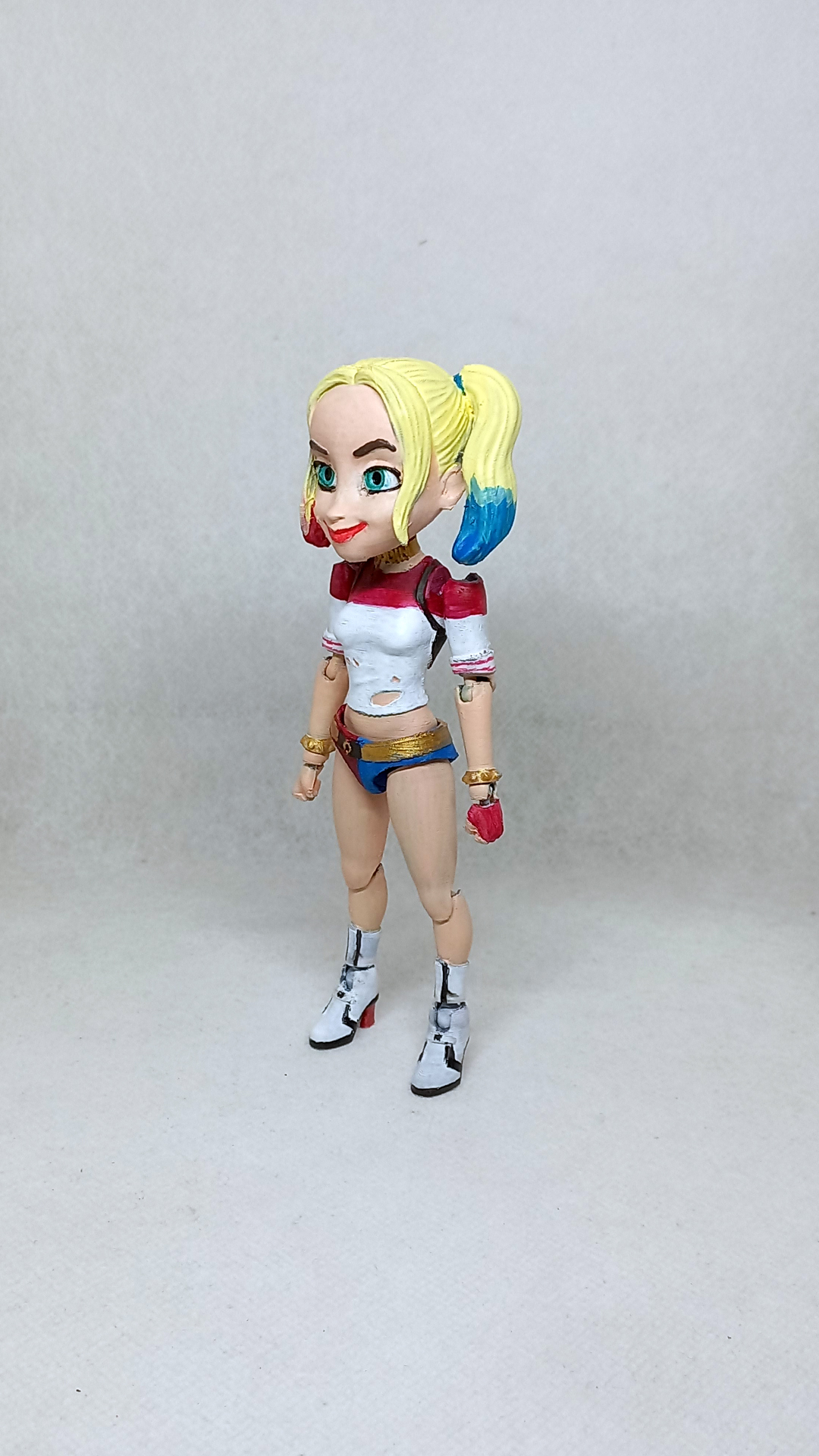 Harley Quinn articulated action figure Chibi version | 3D models ...