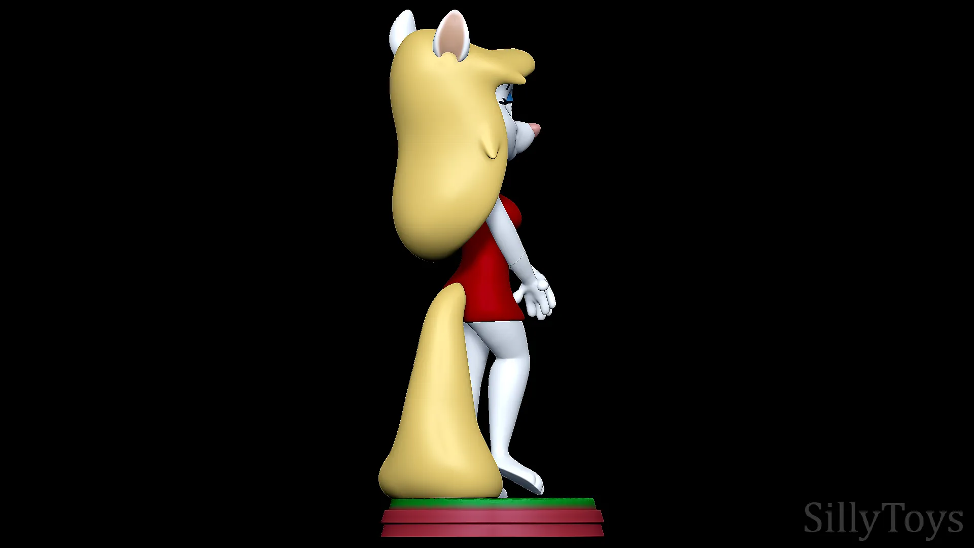 Characters & Creatures STL Download - Minerva Mink - Animaniacsby SillyToys