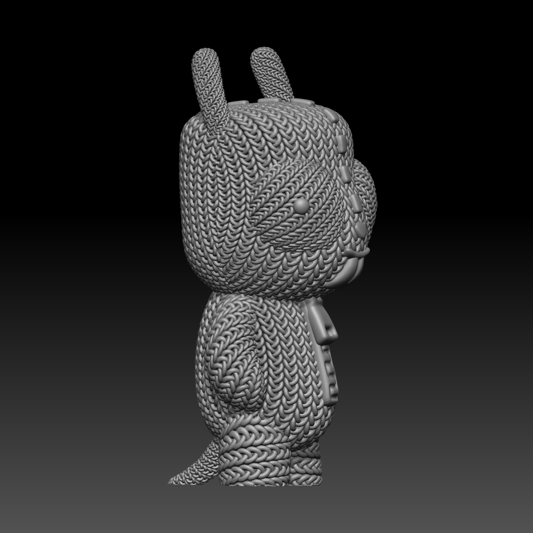 Knitted Gir (Invader Zim) | 3D models download | Creality Cloud