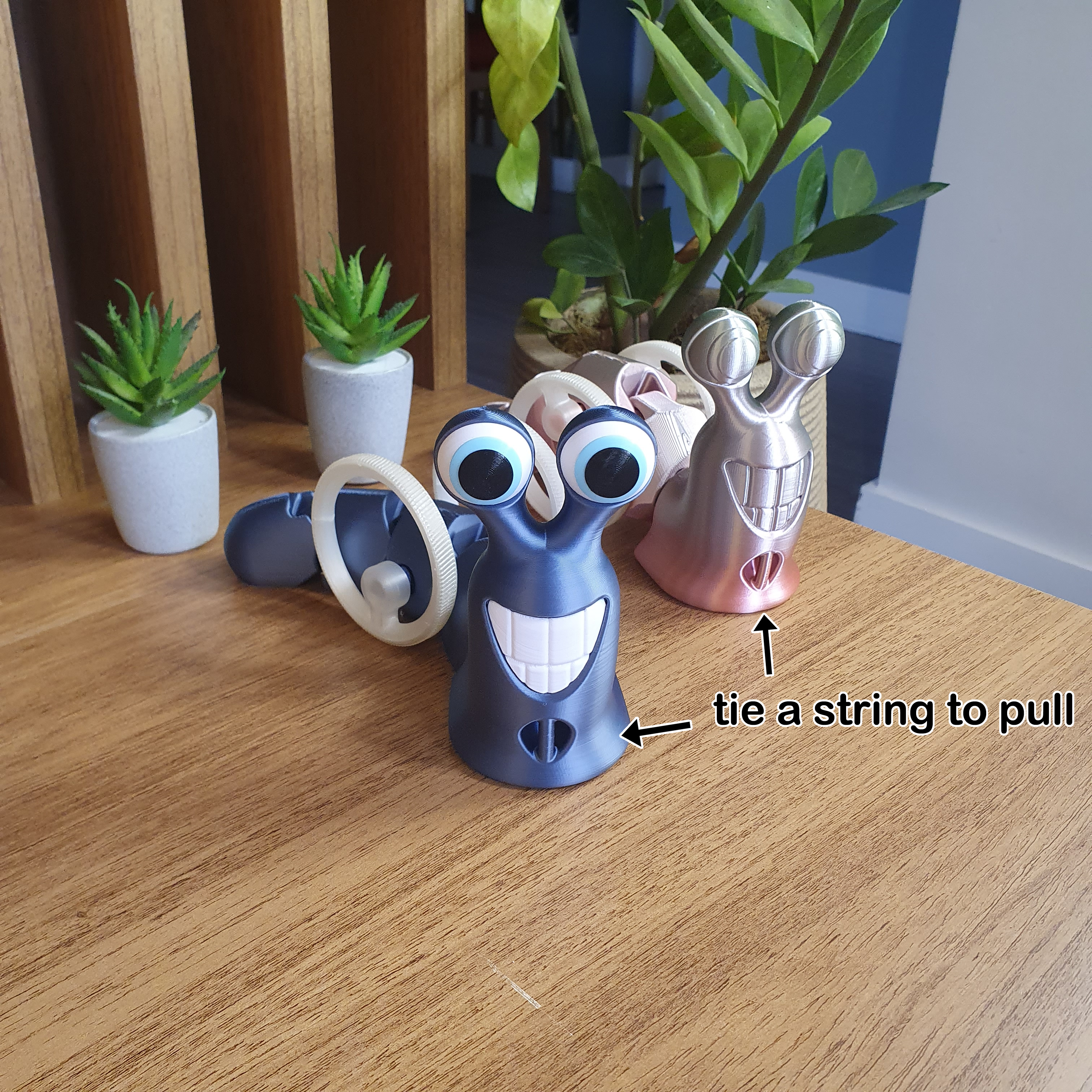 SluGo the flexi articulated running slug | 3D models download ...