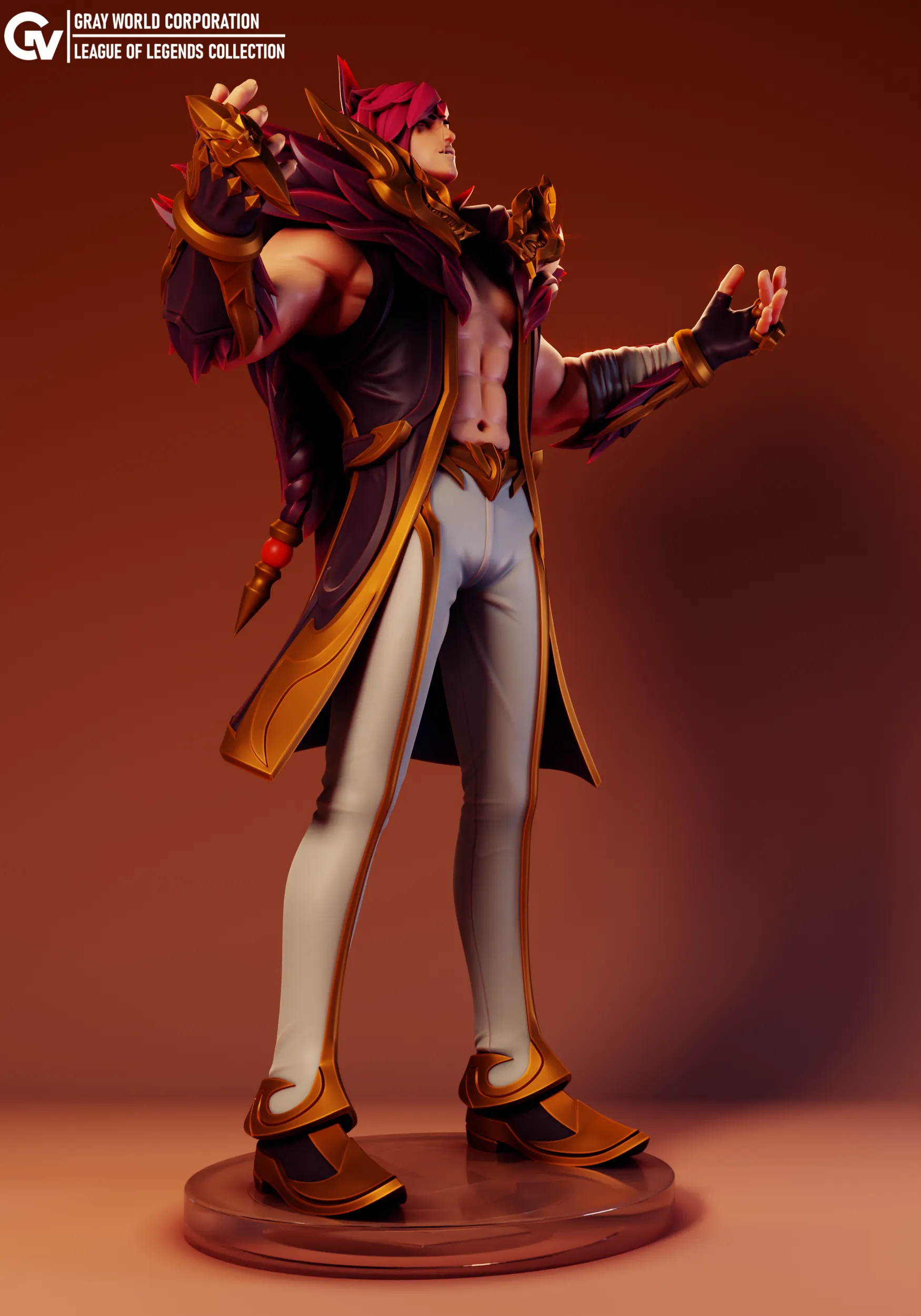 Sett | League of Legends | 3D models download | Creality Cloud