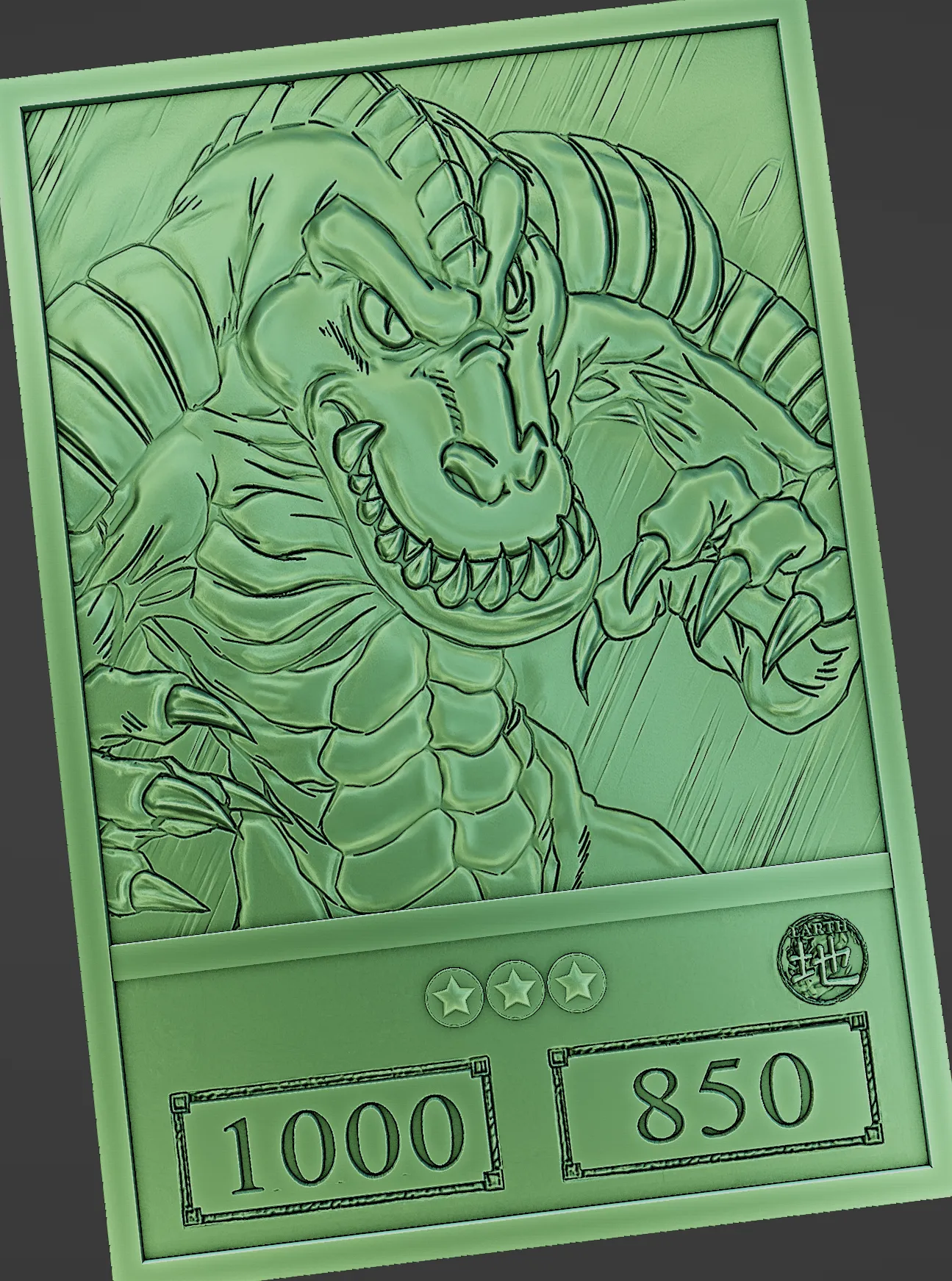 ANTHROSAURUS - YU-GI-OH! | 3D模型下载 | 创想云