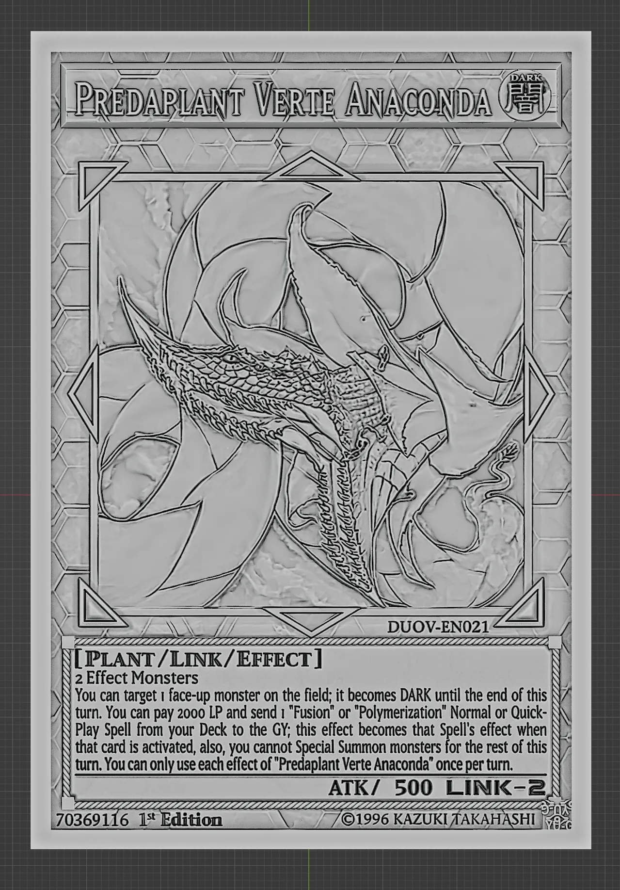 Miniature Games & Accessories STL Download - PREDAPLANT VERTE ANACONDA ...