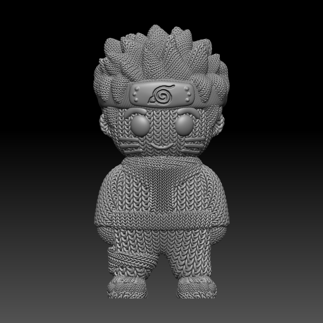 Knitted Naruto | 3D models download | Creality Cloud