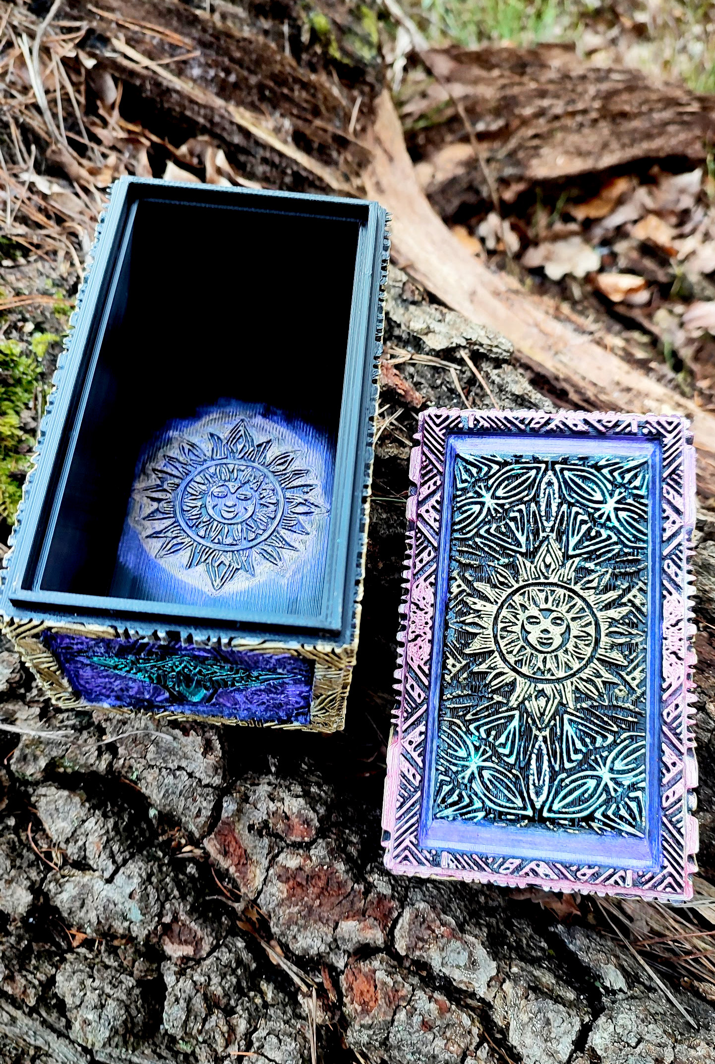 Tarot Ornamental Sun Gift Box | 3D models download | Creality Cloud